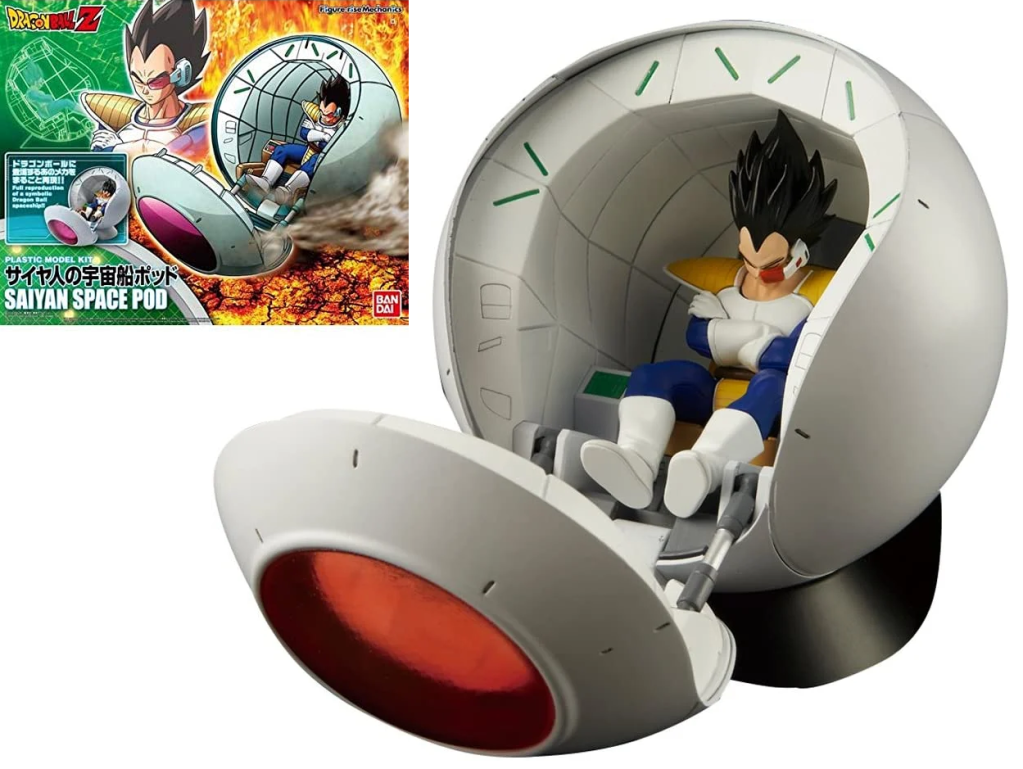 DRAGON BALL - Model Kit - Mechanics Sayan Space Pod : ShopForGeek.com ...