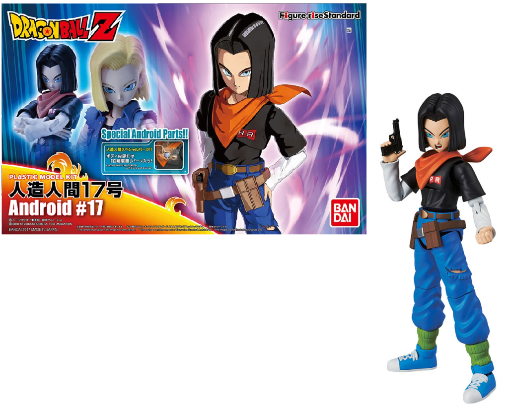 DRAGON BALL - Model Kit - Android 17 : ShopForGeek.com: Modelo de kit ...