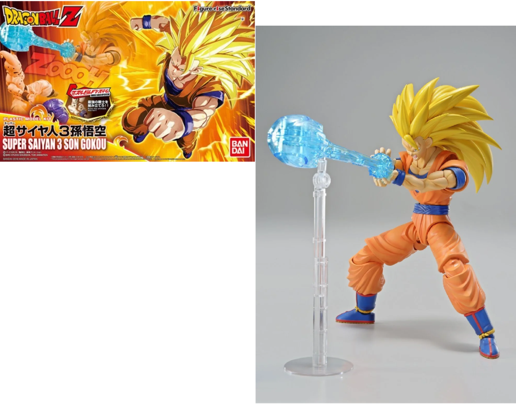 DRAGON BALL - Model Kit - Super Sayan 3 Son Goku : ShopForGeek.com ...