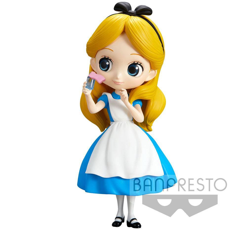 ALICE - Q Posket Alice Thinking Time - 14cm : ShopForGeek.com: Figurine ...