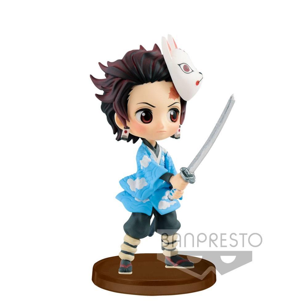 KIMETSU NO YAIBA - Q Posket Mini - Tanjiro Kamado vol.1 - 7cm ...