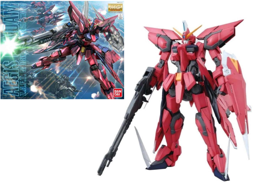 GUNDAM - MG Aegis Gundam 1/100 - Model Kit : ShopForGeek.com: Model Kit ...