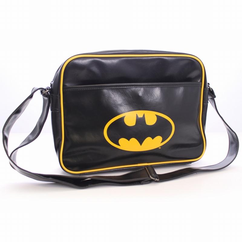 BATMAN - Messenger Bag Vinyl - Batman Logo : ShopForGeek.com: Bag ...