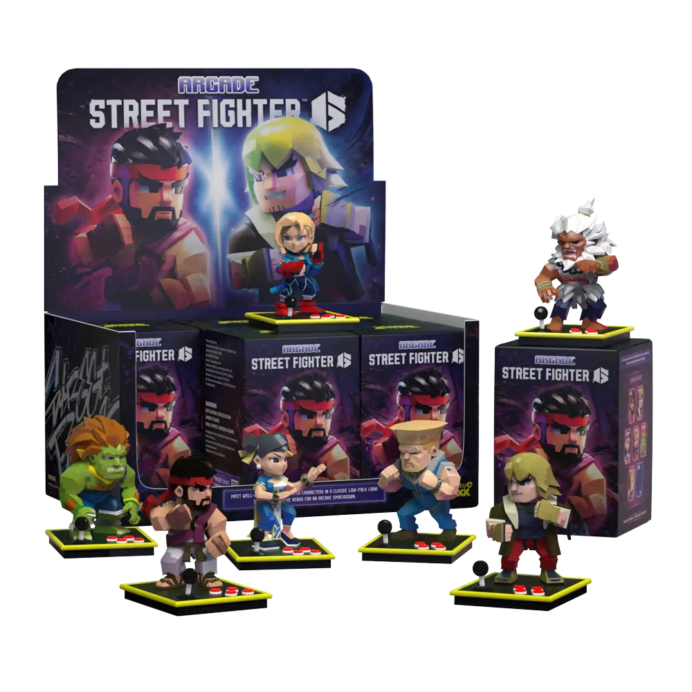 STREET FIGHTER - Arcade Street Fighter Series (Display 6 Fig ...