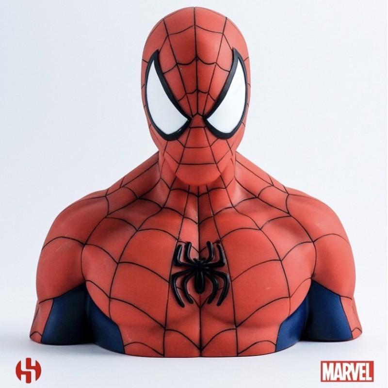 MARVEL - Money Box Blister Box - Spider-man Bust 20 cm : ShopForGeek ...