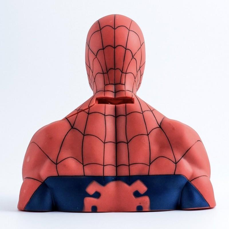 MARVEL - Money Box Blister Box - Spider-man Bust 20 cm : ShopForGeek ...