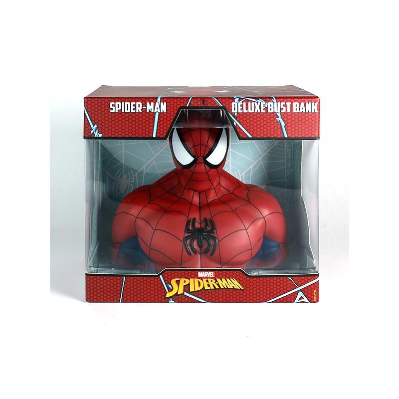 MARVEL - Money Box Blister Box - Spider-man Bust 20 cm : ShopForGeek ...