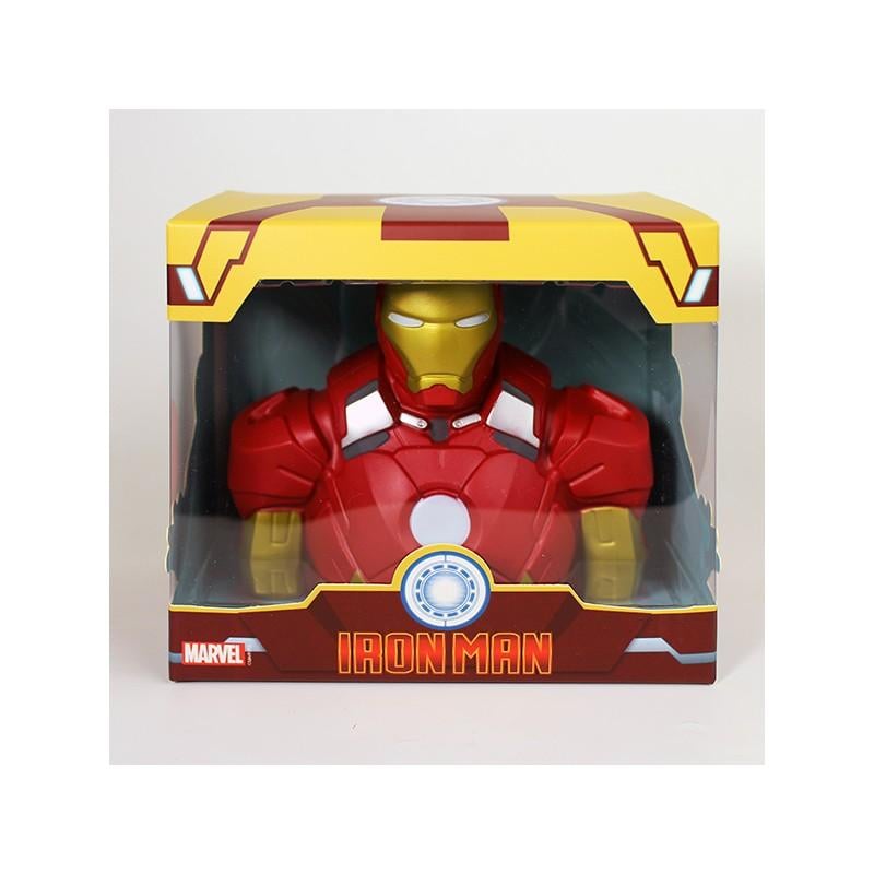 MARVEL - Money Box Blister Box - Iron Man Bust 20 cm : ShopForGeek.com ...
