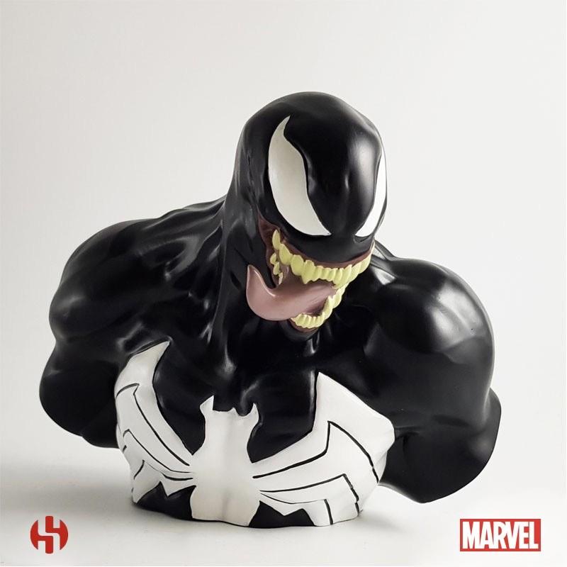 MARVEL - Money Box Blister Box - Venom Deluxe Bust 20 cm : ShopForGeek ...