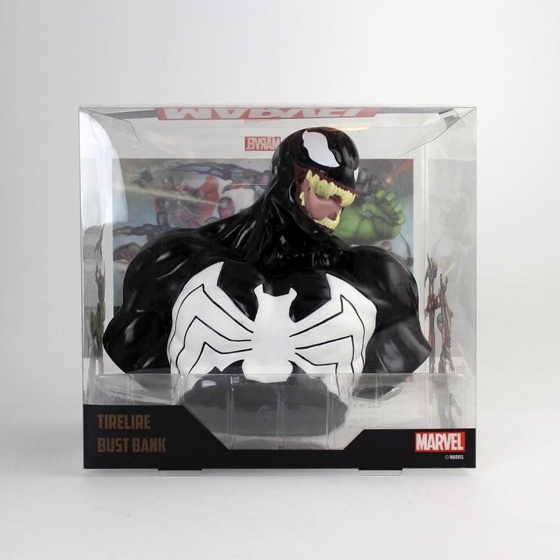MARVEL - Money Box Blister Box - Venom Deluxe Bust 20 cm : ShopForGeek ...
