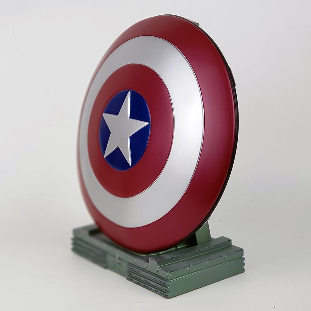 MARVEL - Captain America - Mega Money Bank Shield - 25cm : ShopForGeek ...