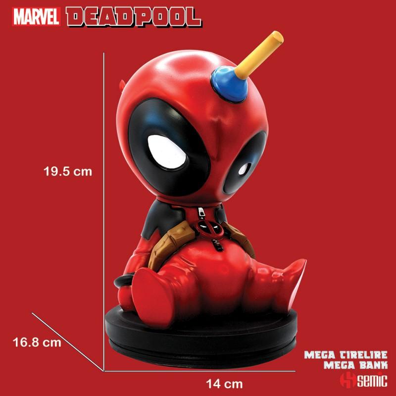 MARVEL - Money Box Blister Box - Baby Deadpool - 19.5 cm : ShopForGeek ...