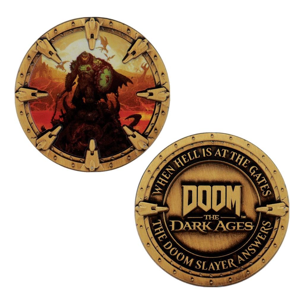 DOOM THE DARK AGES - Limited Edition Coin : ShopForGeek.com: Collector ...