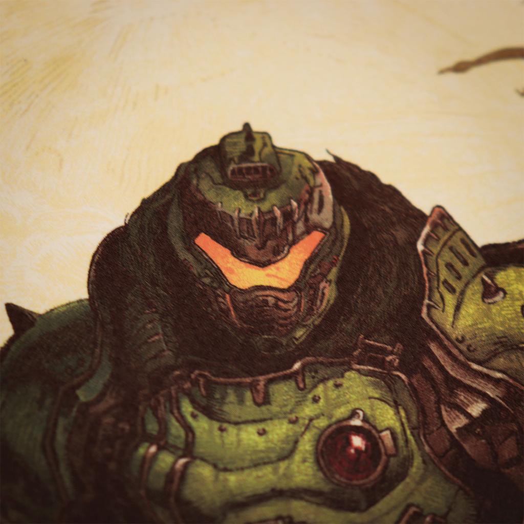 DOOM THE DARK AGES - 90 Years - Art Print - Limited Edition ...