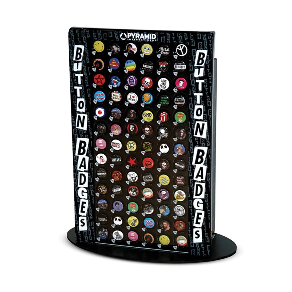 DISPLAY - Button Badge 25mm (Display Loaded with 780 Badges ...