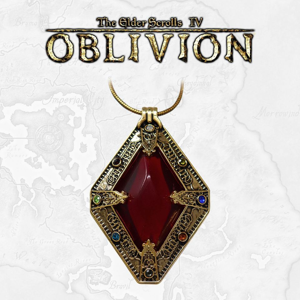 OBLIVION - Amulet of Kings - Limited Edition Replica Necklace ...