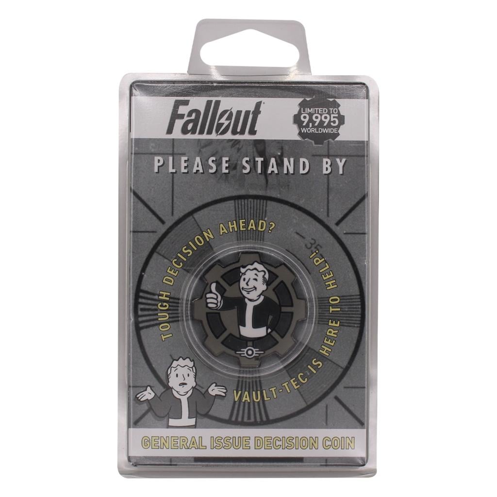 FALLOUT - Decision Coin (White & Black) - Limited Edition Coin ...