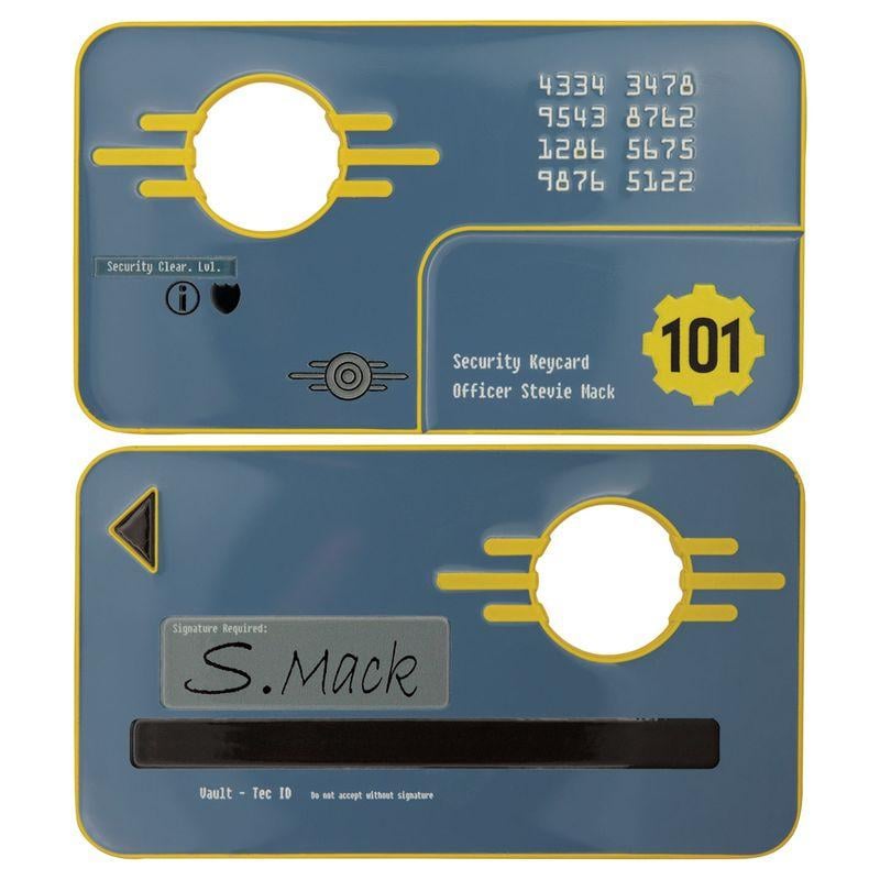 FALLOUT 3 - Vault 101 Security Keycard - Replique Edition Limité ...