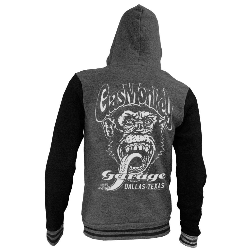GAS MONKEY - Dallas Texas Varsity PREMIUM Zip Hoodies (S) : ShopForGeek ...
