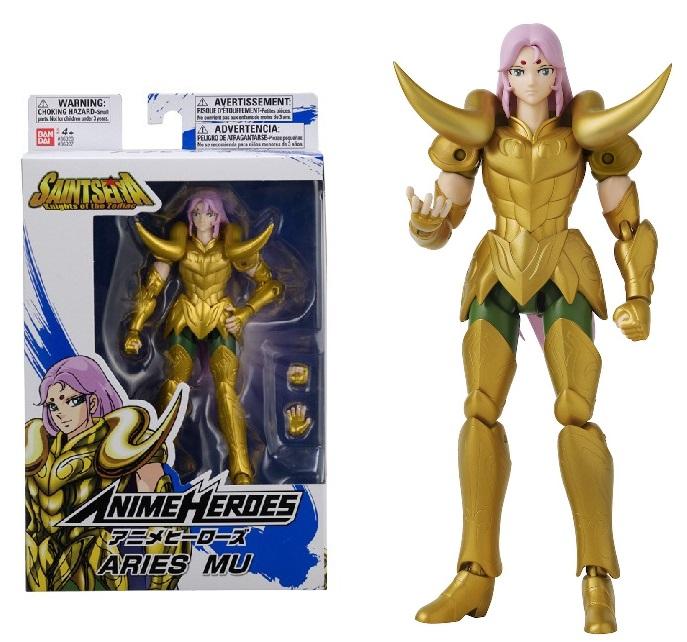 SAINT SEIYA - Aries Mu - Figure Anime Heroes 17cm : ShopForGeek.com ...