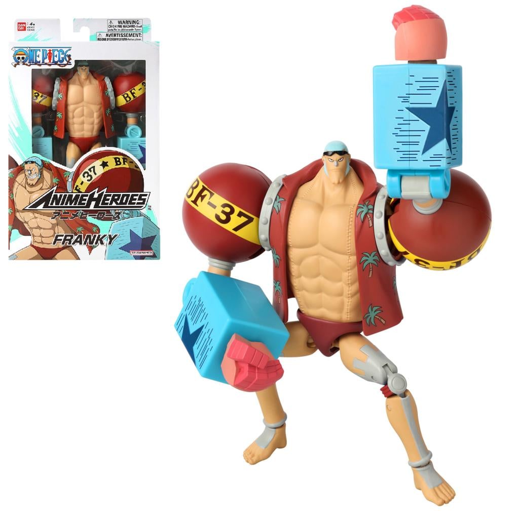ONE PIECE - Franky - Figure Anime Heroes 17cm : ShopForGeek.com ...