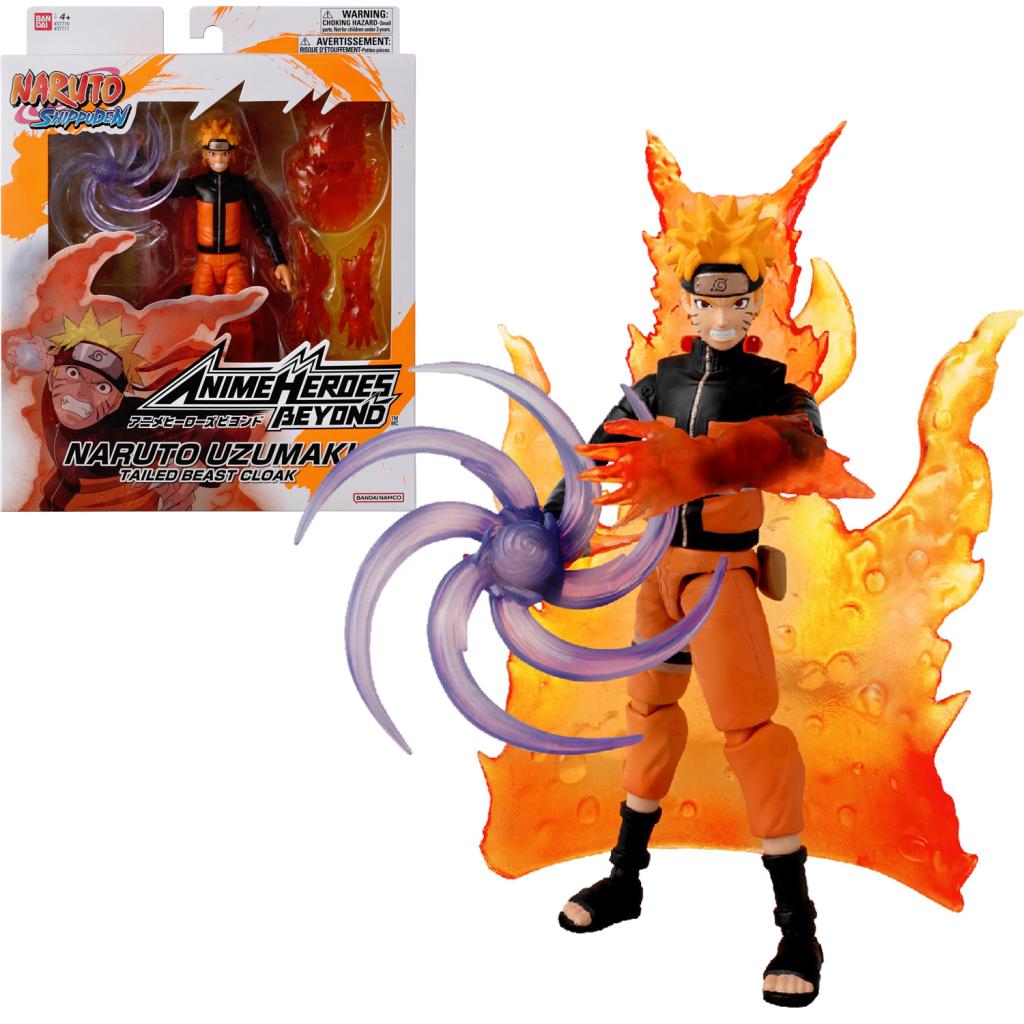 NARUTO - Naruto with transf. effect - Figure Anime Heroes Beyond 17cm ...
