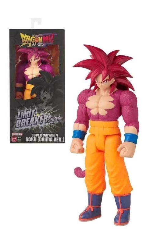 BEMS | DRAGON BALL DAIMA - SS4 Goku - Figurine géante Limit Breaker 30cm