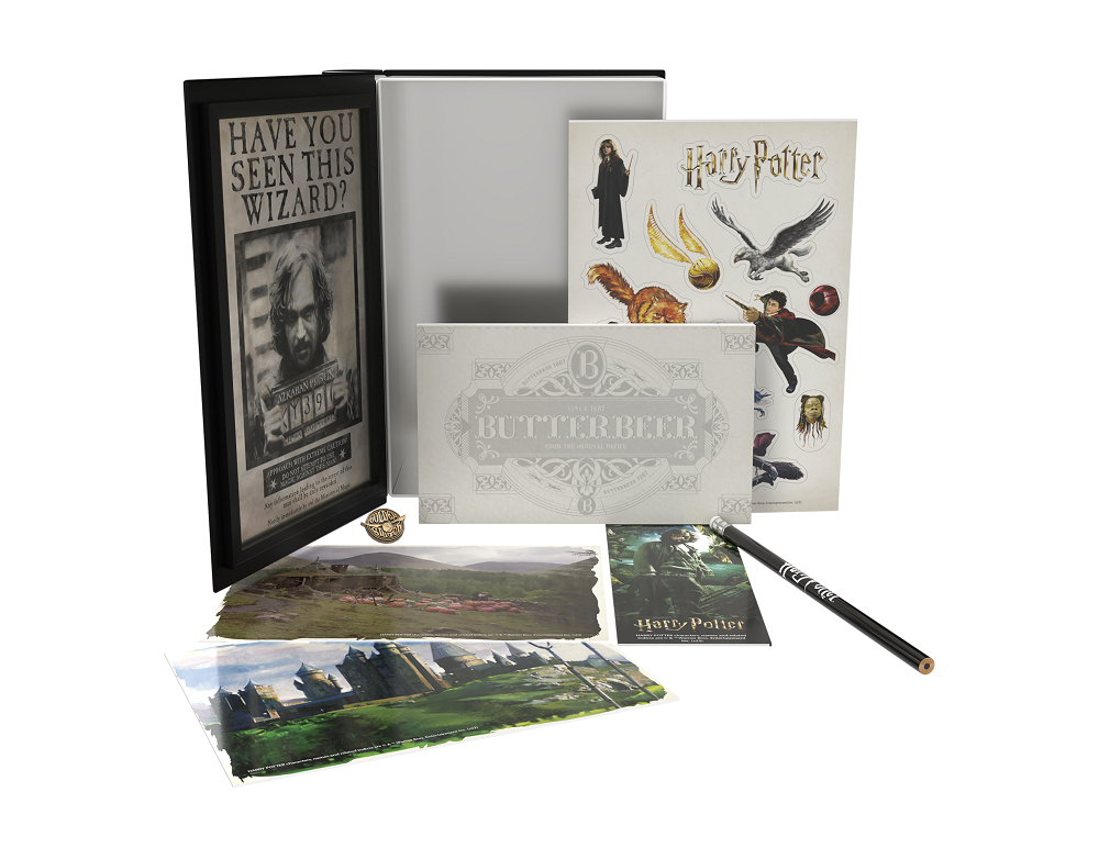 HARRY POTTER - Box Livre en Métal - Vol.3 - Set de Papeterie 7 pc ...