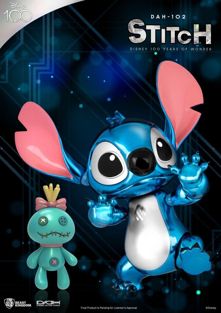 DISNEY 100 YEARS OF WONDER - Stitch - Fig. Dynamic Action Heroes 16cm ...