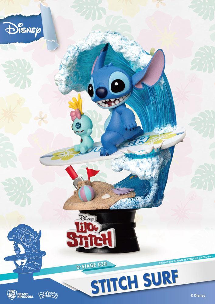 DISNEY - Stitch Surf - Diorama D-Stage Summer Series 15cm : ShopForGeek ...
