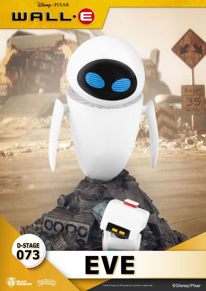 WALL-E - Eve - Statue D-Stage Diorama PVC 14cm : ShopForGeek.com ...
