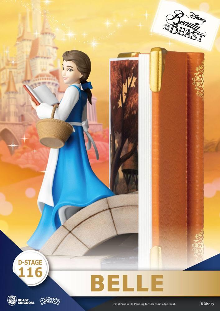 DISNEY - Belle - Statue D-Stage Book Series Diorama PVC 13cm ...