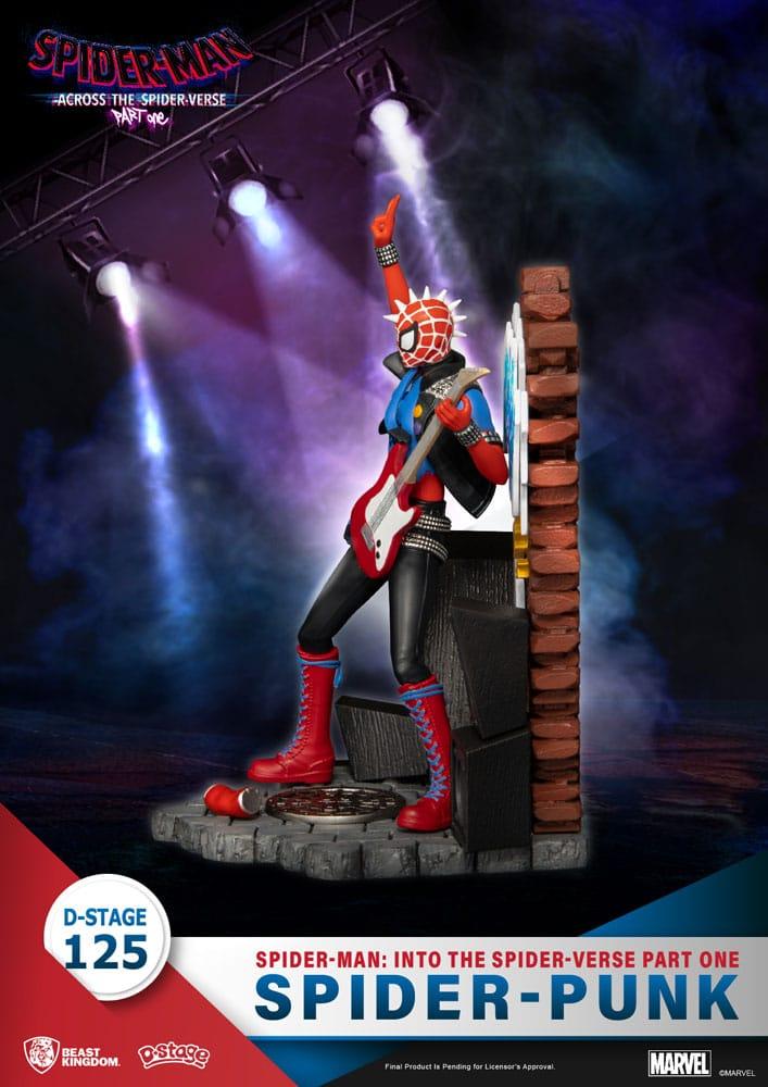 SPIDER-MAN ACROSS THE SPIDER-VERSE - Spider-Punk -Diorama D-Stage 15cm ...