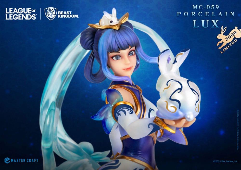 LEAGUE OF LEGENDS - Porcelain Lux - Statuette Master Craft 42cm ...