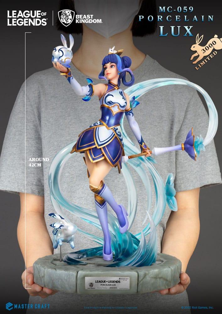 LEAGUE OF LEGENDS - Porcelain Lux - Statue Master Craft 42cm ...