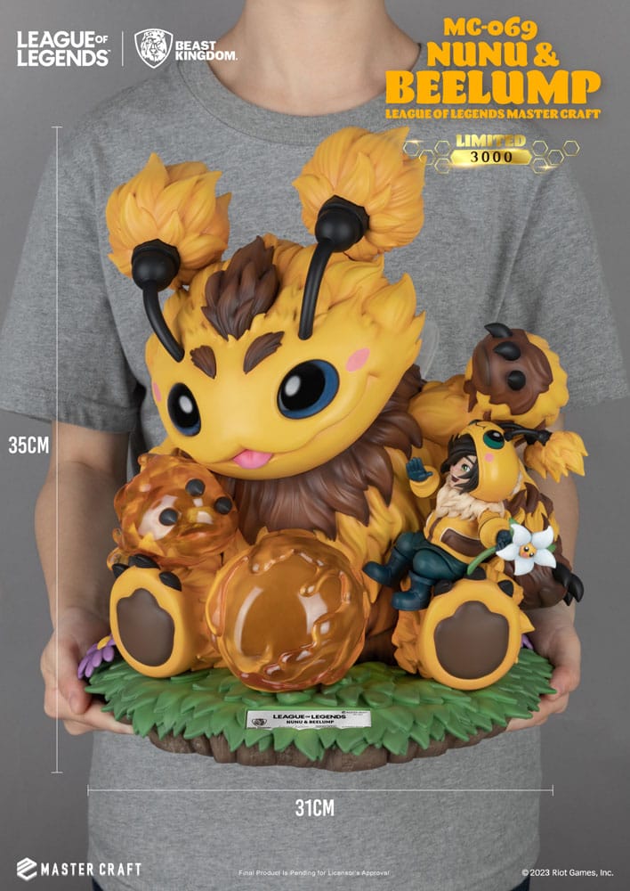 LEAGUE OF LEGENDS - Nunu & Beelump - Statuette Master Craft 35cm ...