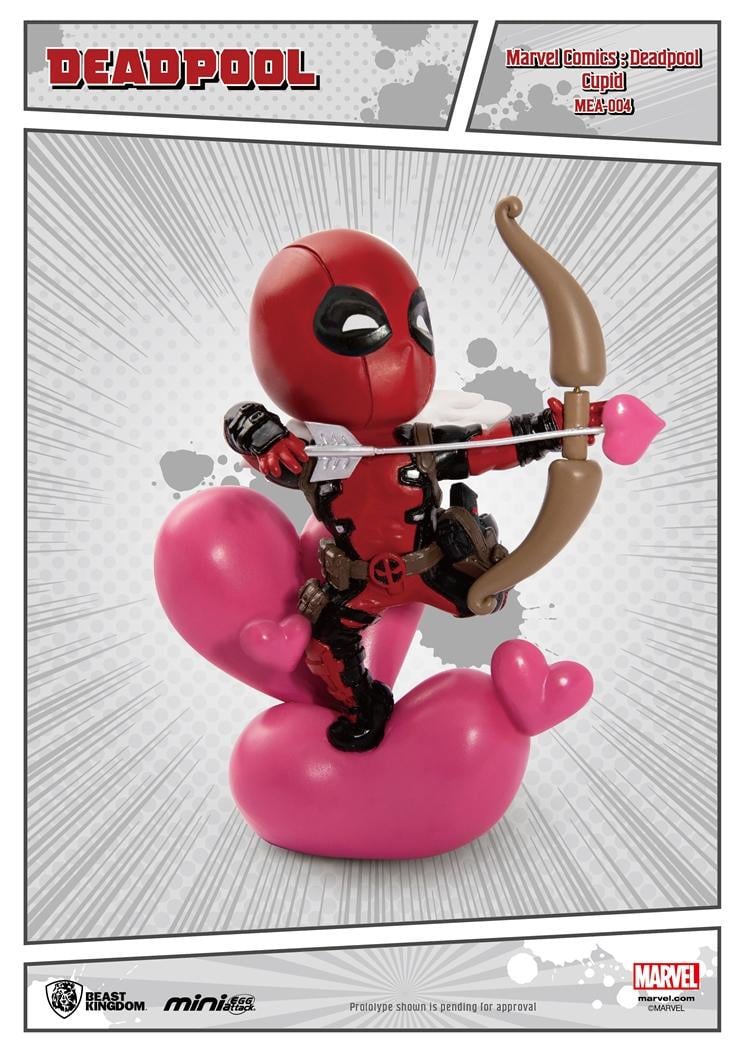 MARVEL - Figurine Mini Egg Attack - Deadpool Cupid - 10cm : ShopForGeek ...