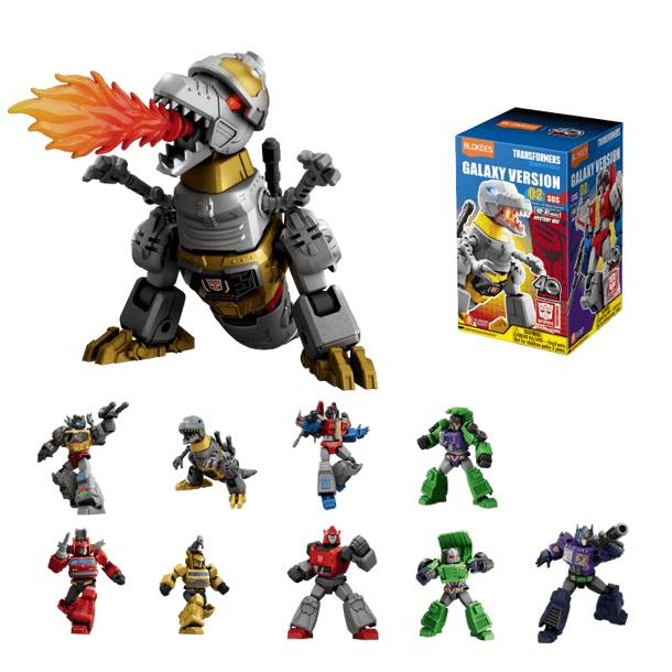 TRANSFORMERS - Galaxy Version 02 - Model Kit Blokees Display 9 pc ...