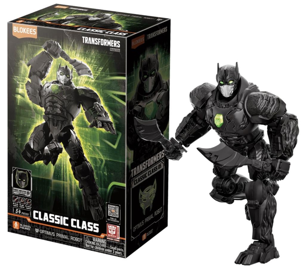 TRANSFORMERS - Optimus Primal Robot - Model Kit Classic Class Blokees ...