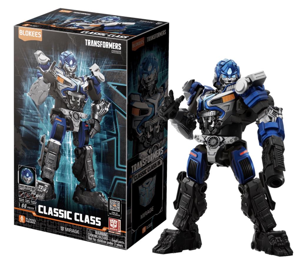 TRANSFORMERS - Mirage - Model Kit Classic Class Blokees : ShopForGeek ...