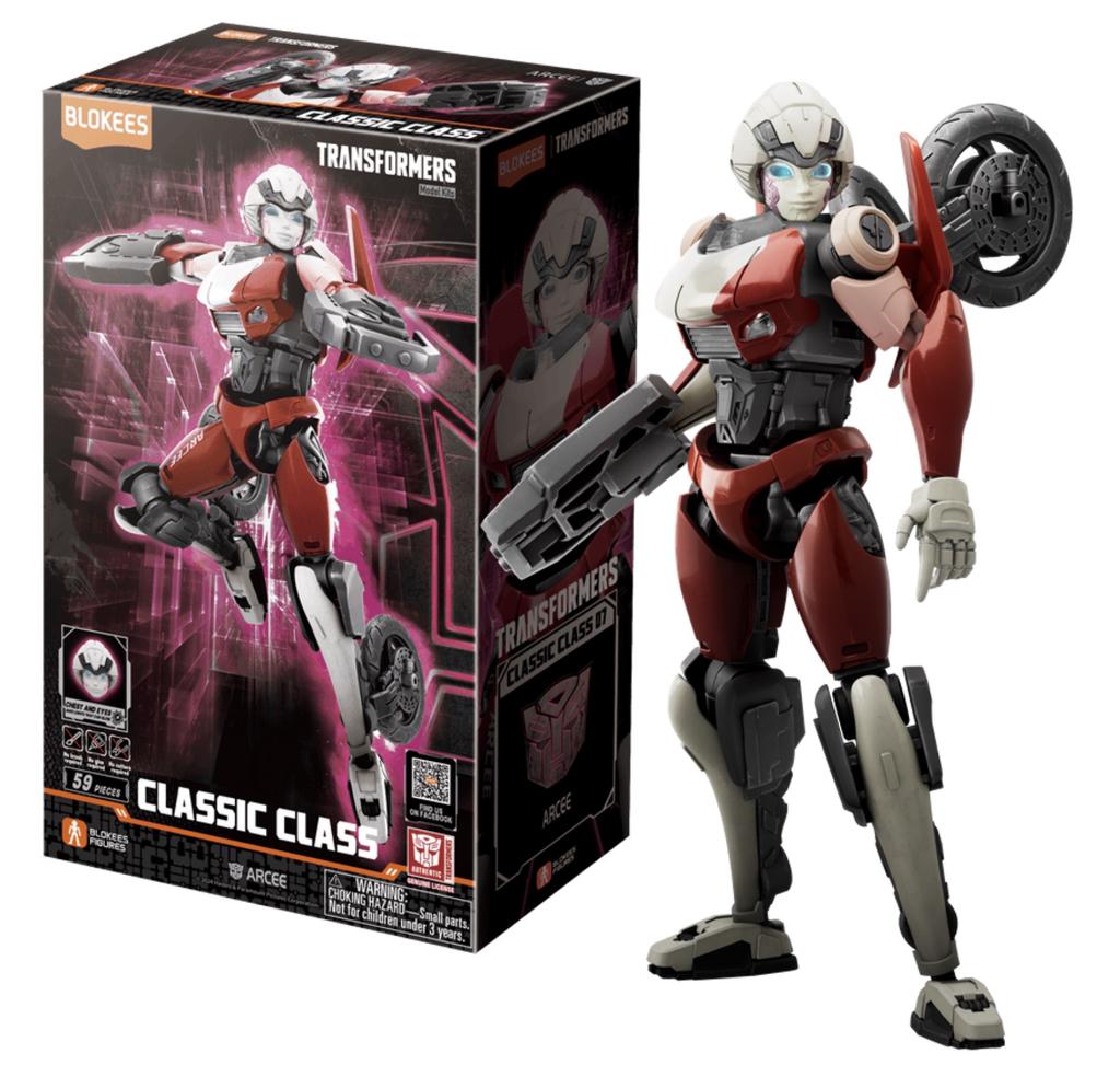 TRANSFORMERS - Arcee - Model Kit Classic Class Blokees : ShopForGeek ...