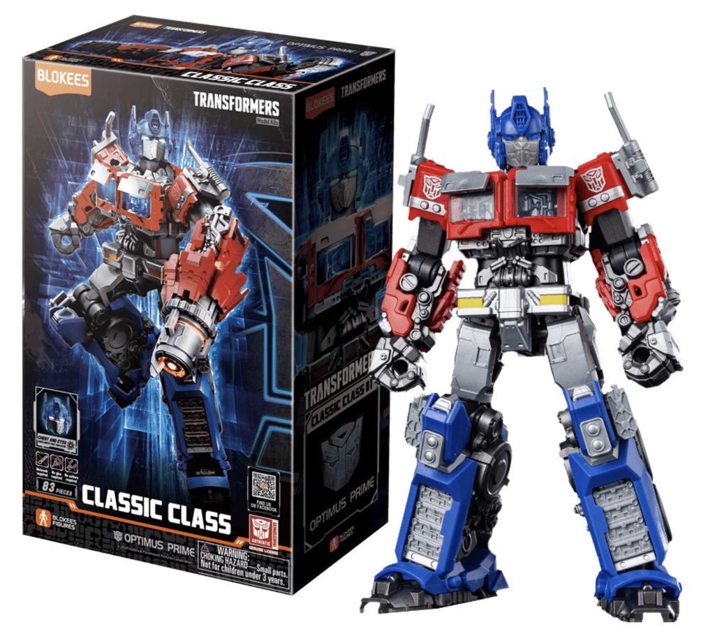 TRANSFORMERS - Optimus Prime "Classic Series" - Model Kit Blokees 25cm ...