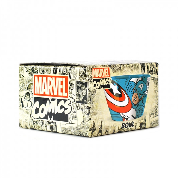 MARVEL - Bol 500 ml - Captain America : ShopForGeek.com: Bol Marvel