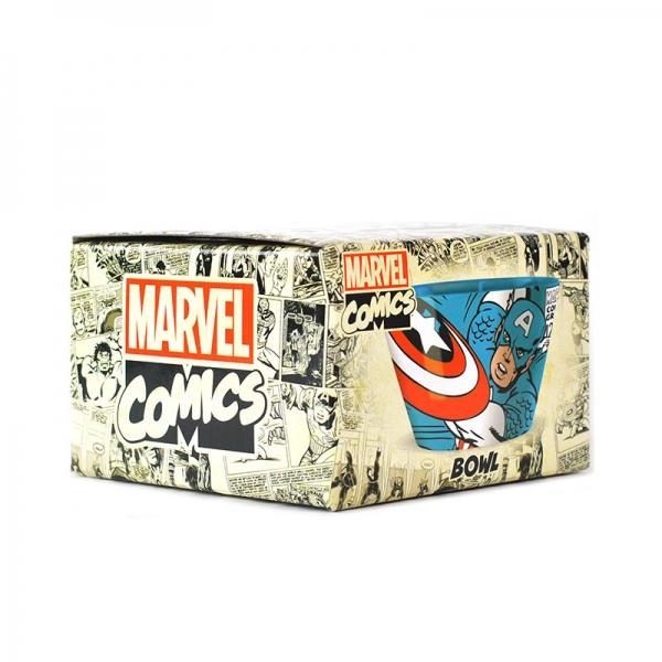 MARVEL - Bol 500 ml - Captain America : ShopForGeek.com: Bol Marvel