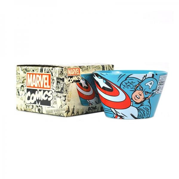 MARVEL - Bol 500 ml - Captain America : ShopForGeek.com: Bol Marvel