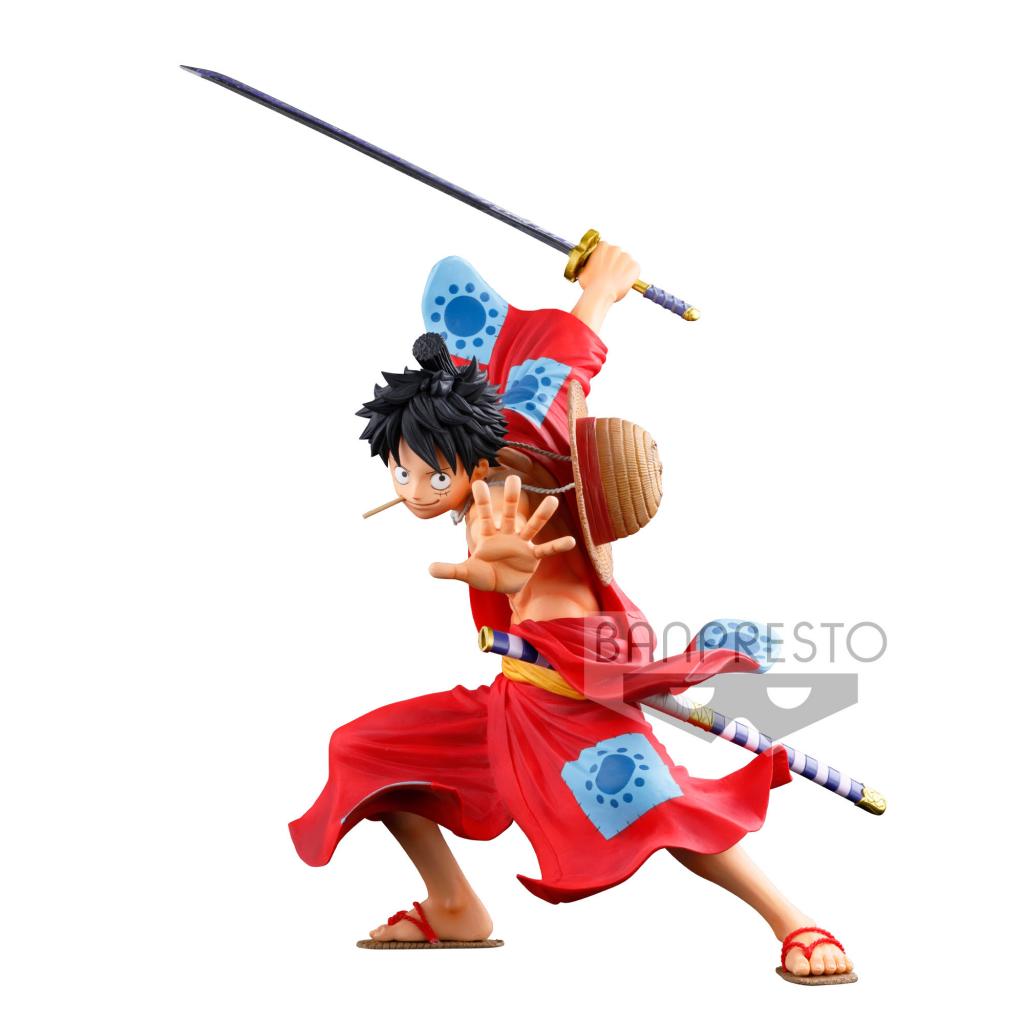 ONE PIECE - Monkey D. Luffy - Figure Super Master Stars Piece 19cm ...