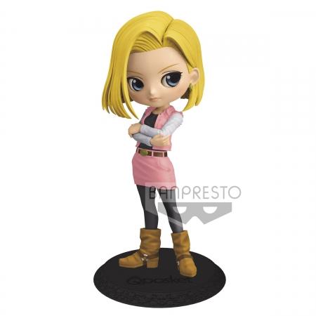 DRAGON BALL Z - Android 18 - Figurine Q Posket Ver.B 14cm : ShopForGeek.com: Figurine Banpresto ...