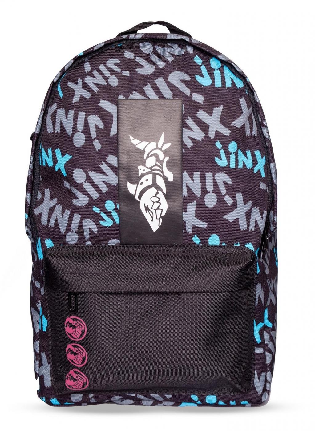 LEAGUE OF LEGENDS - Jinx - Basic Backpack : ShopForGeek.com: Bag ...