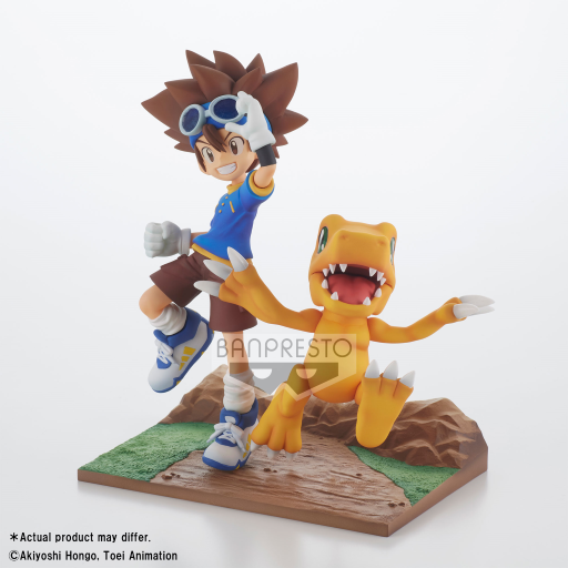 DIGIMON - Taichi & Agumon - Figure DXF-Adventure Archives 15cm ...