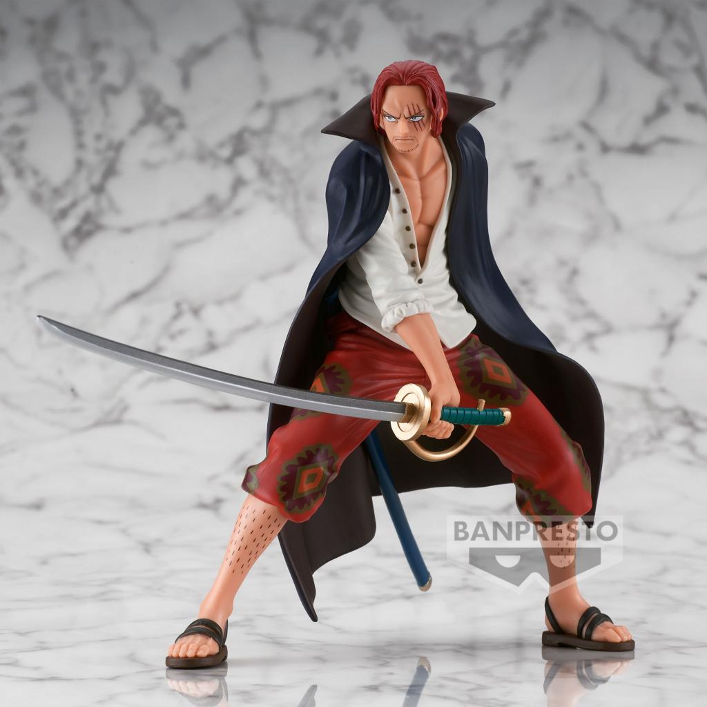 ONE PIECE - Shanks - Figurine DXF 17cm : ShopForGeek.com: Figurine Banpresto One Piece